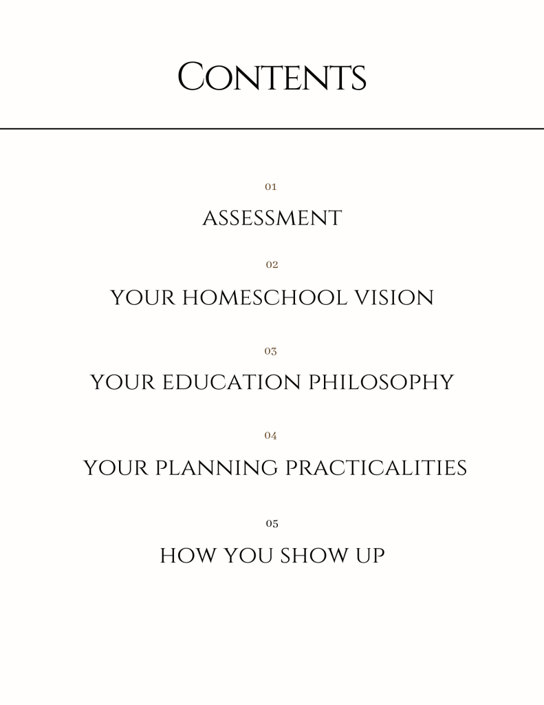 Reimagine your Homeschool Workbook