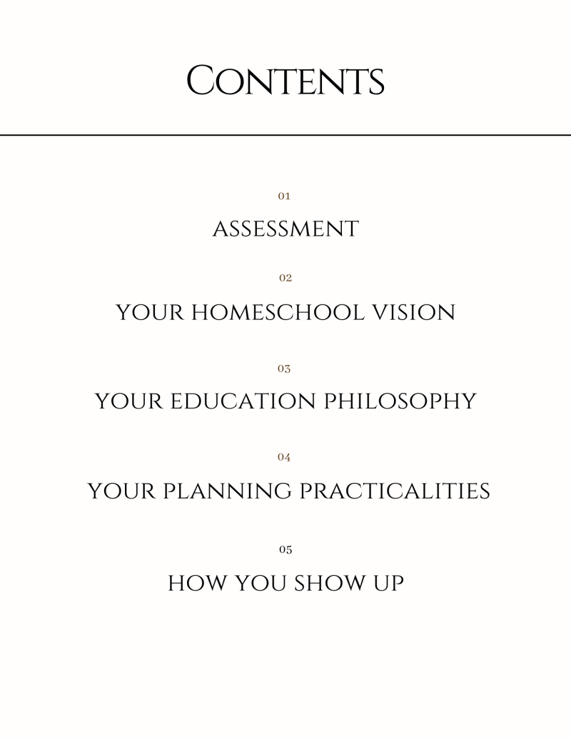 Reimagine your Homeschool Workbook